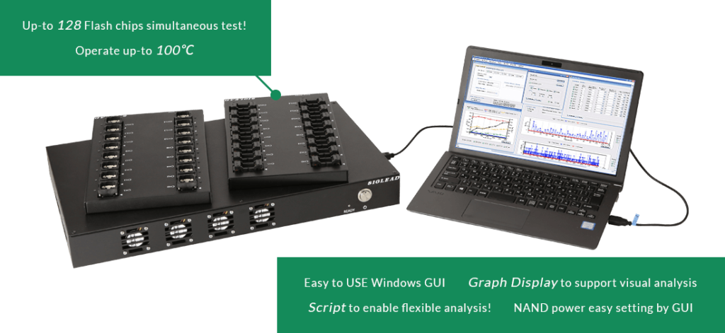 NAND Flash Memory Tester SigNAS3 | Product | Siglead