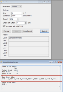 BADBlock検出について | Siglead